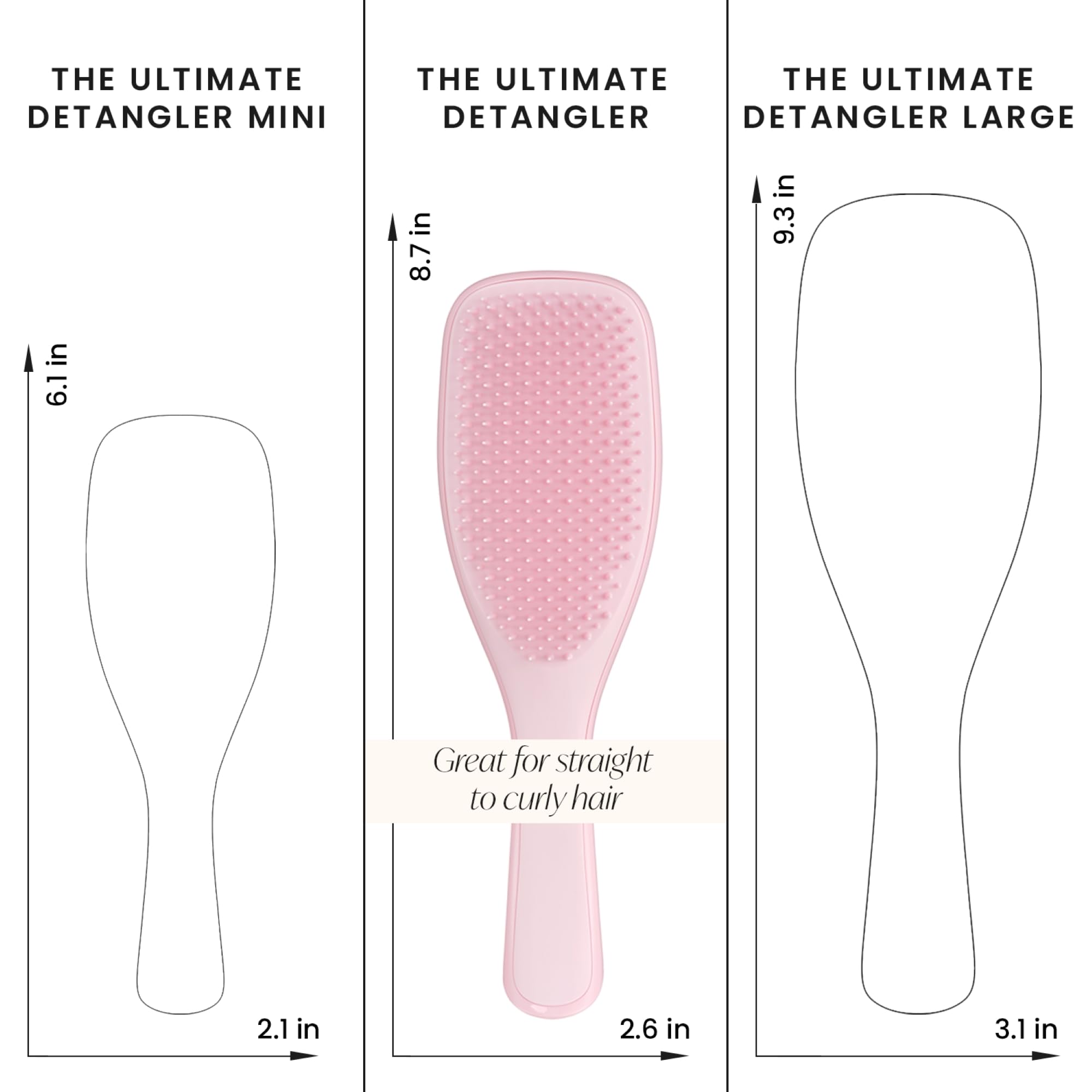 Mua Tangle Teezer The Ultimate Detangler Hairbrush | For Wet & Dry Hair ...