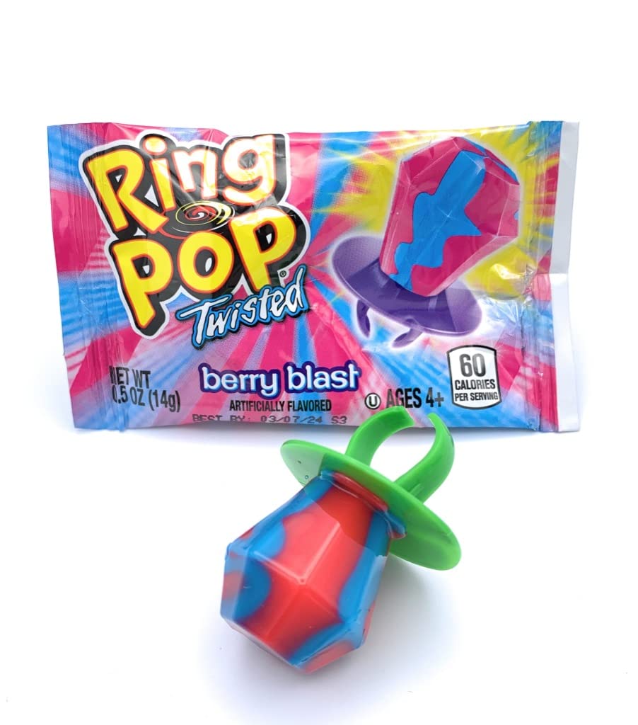 Mua Twisted Ring Pops Variety Pack - 10-Count Bag of Individually ...