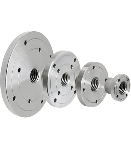 Lathe Chuck DEEFIINE 4" Wood Lathe Faceplate,Faceplate For Wood Lathe ...