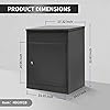 Ydocabinit Package Delivery Boxes for Outside, Extra Large Mailbox for ...