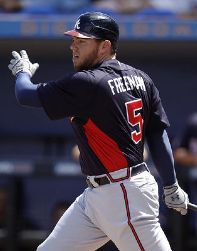 Amazon.com: Freddie Freeman 24X36 New Printed Poster Rare #TNW330011 ...