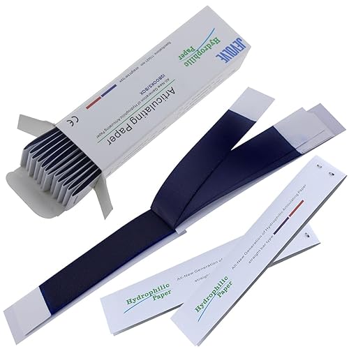 180PCs Dental Grade Articulating Papers by JEVOLVE | Thick Blue Micron ...