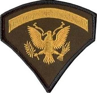Amazon.com: U.S. Army Specialist 5 Small Patch: Military Apparel ...
