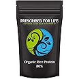 Amazon.com: Prescribed For Life Organic Rice Protein Powder | Non GMO ...