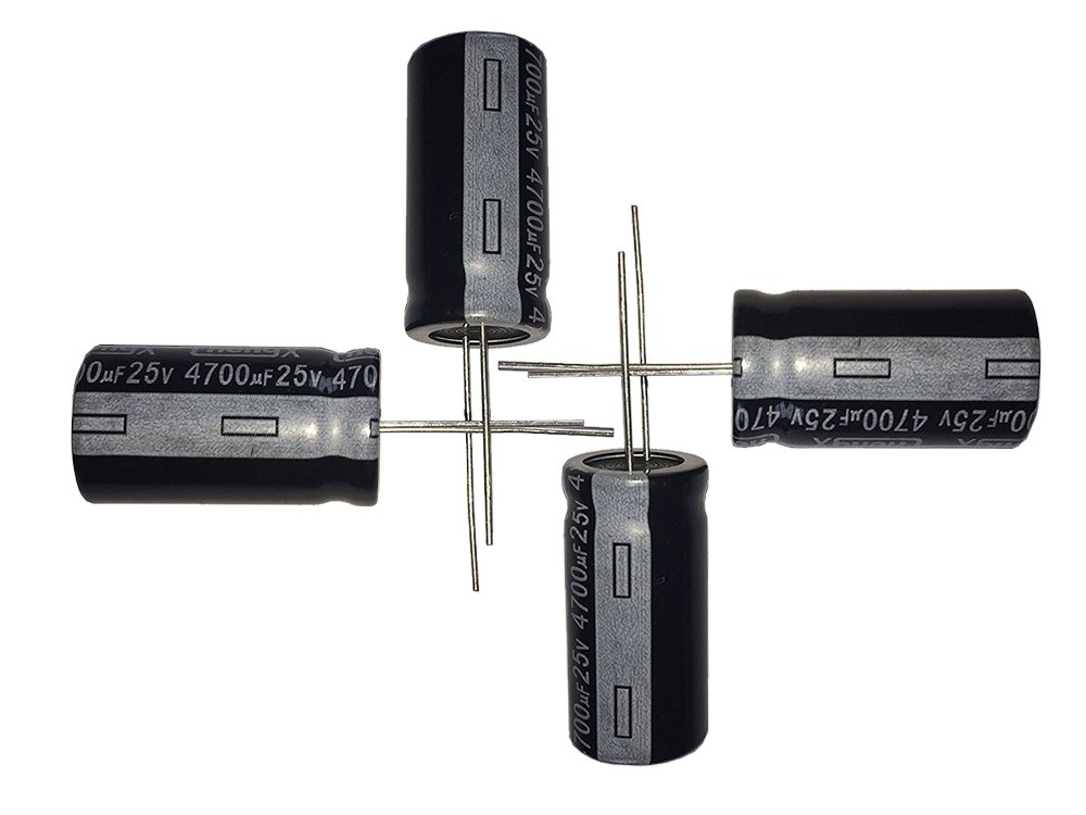 Mua 4700uF 25V 16X30mm +/-20% -40 to +105°C 8 PCS Aluminum Electrolytic ...