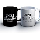 Amazon.com: Aunt Uncle Gifts Best Aunt and Uncle Ever 2 Pack Gift ...