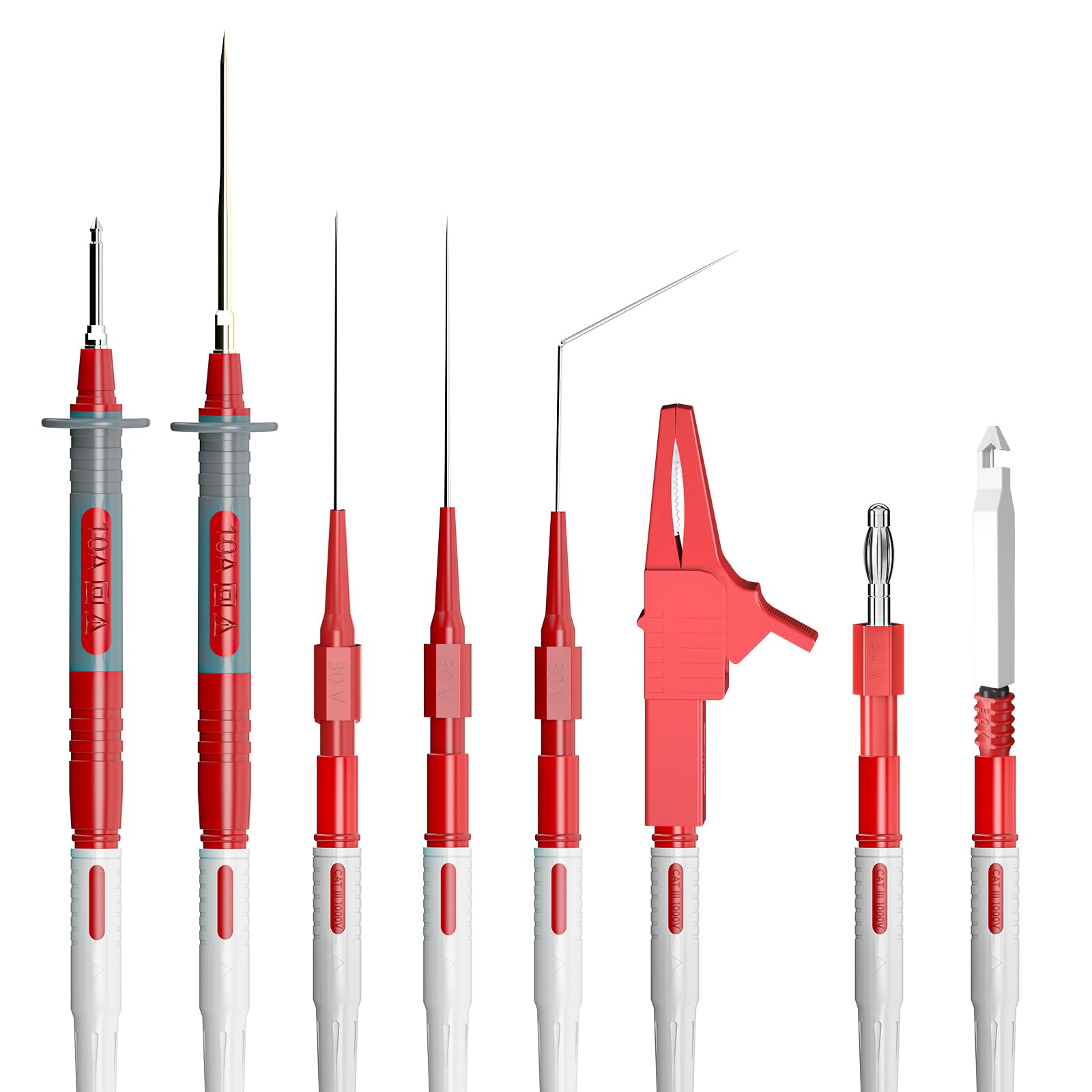 Mua Goupchn Multimeter Test Leads Kit with Replaceable Probes Set ...