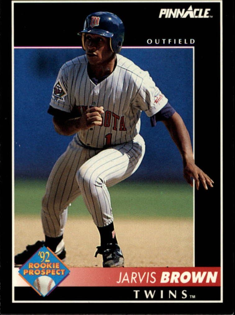 Amazon.com: 1992 Pinnacle Baseball Card #544 Jarvis Brown: Collectibles ...