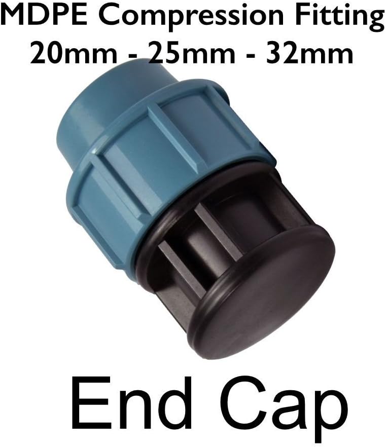 MDPE End Cap 20mm: Amazon.co.uk: DIY & Tools