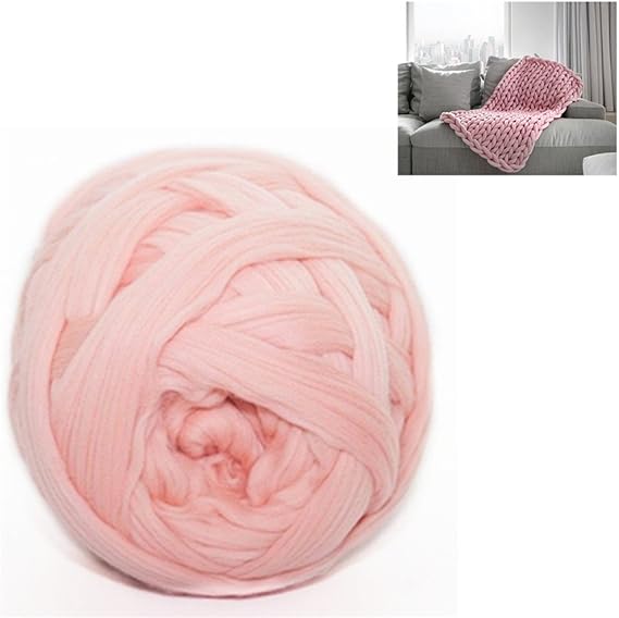 Amazon.com: Giant Wool Yarn Chunky Arm Knitting Super Soft Wool Yarn ...