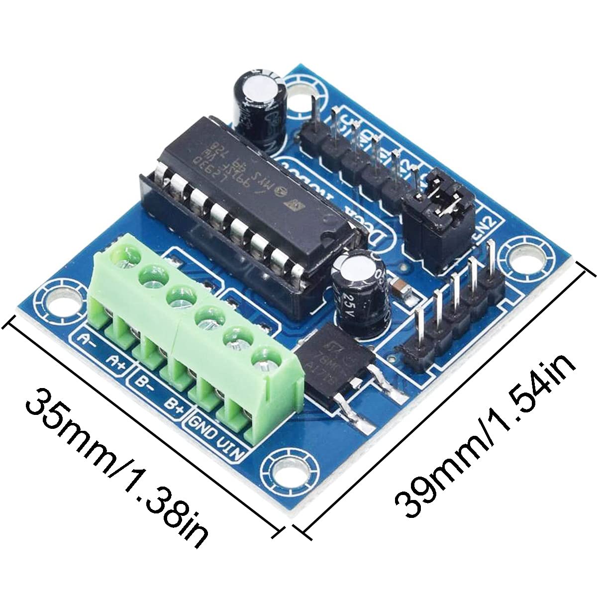 Mua Youmile 2 pcs L293D Motor Driver Expansion Board Mini 4CH 4 Channel ...