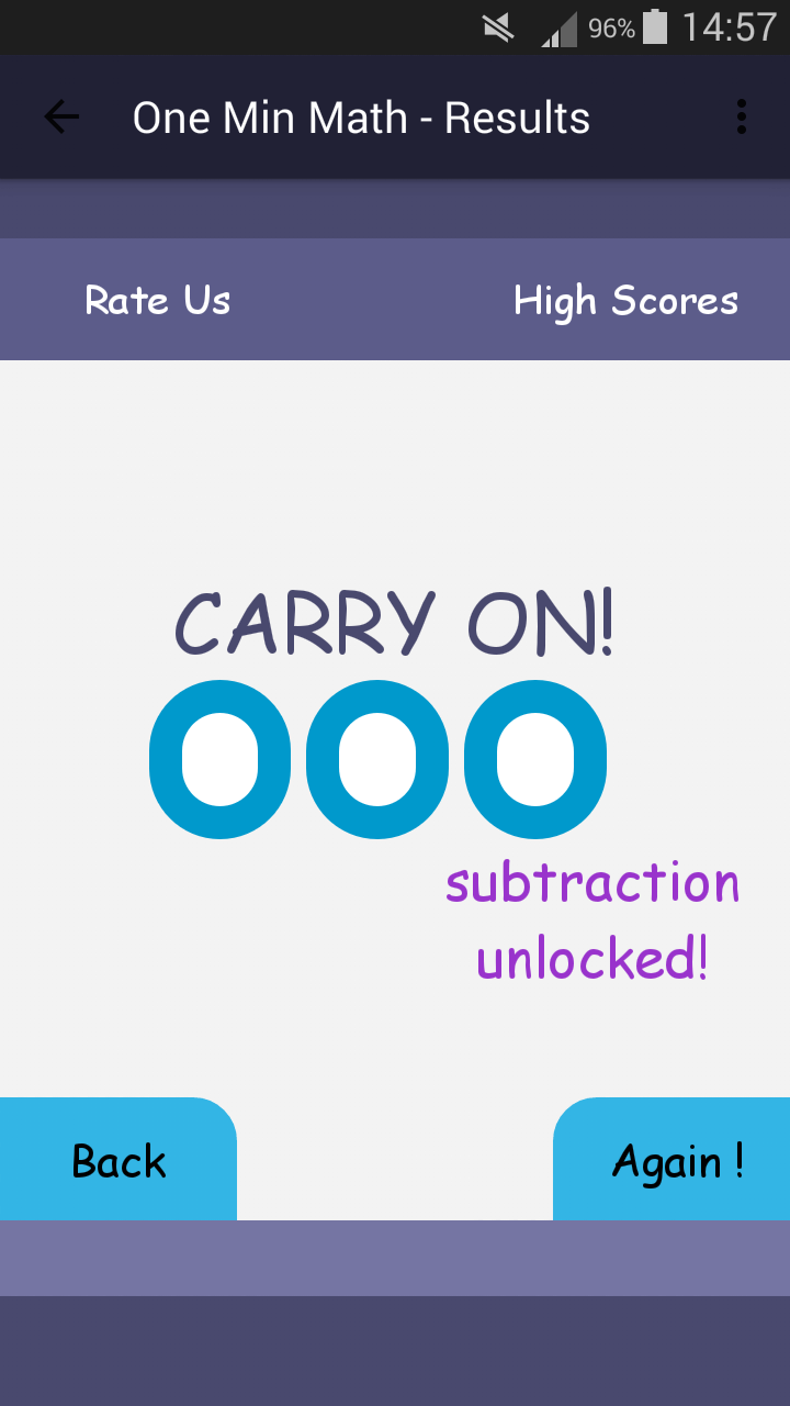 One Minute Math:Amazon.co.uk:Appstore for Android