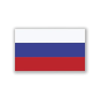 Buy JMM Industries Russia Flag Vinyl Decal Sticker ??????????? ?????a ...