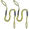 Amazon.com: 2 Pack Boat Bungee Dock Lines Marine Rope, Boat Tie Off ...