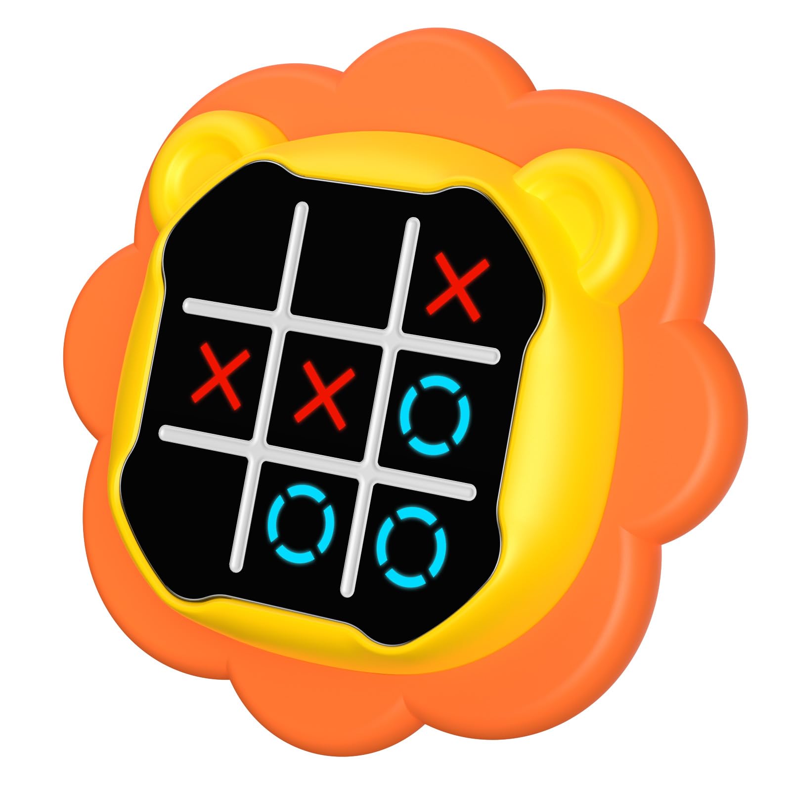 INKLAB Tic Tac Toe Game, Animal-Themed 3-in-1 Handheld Puzzle Game ...