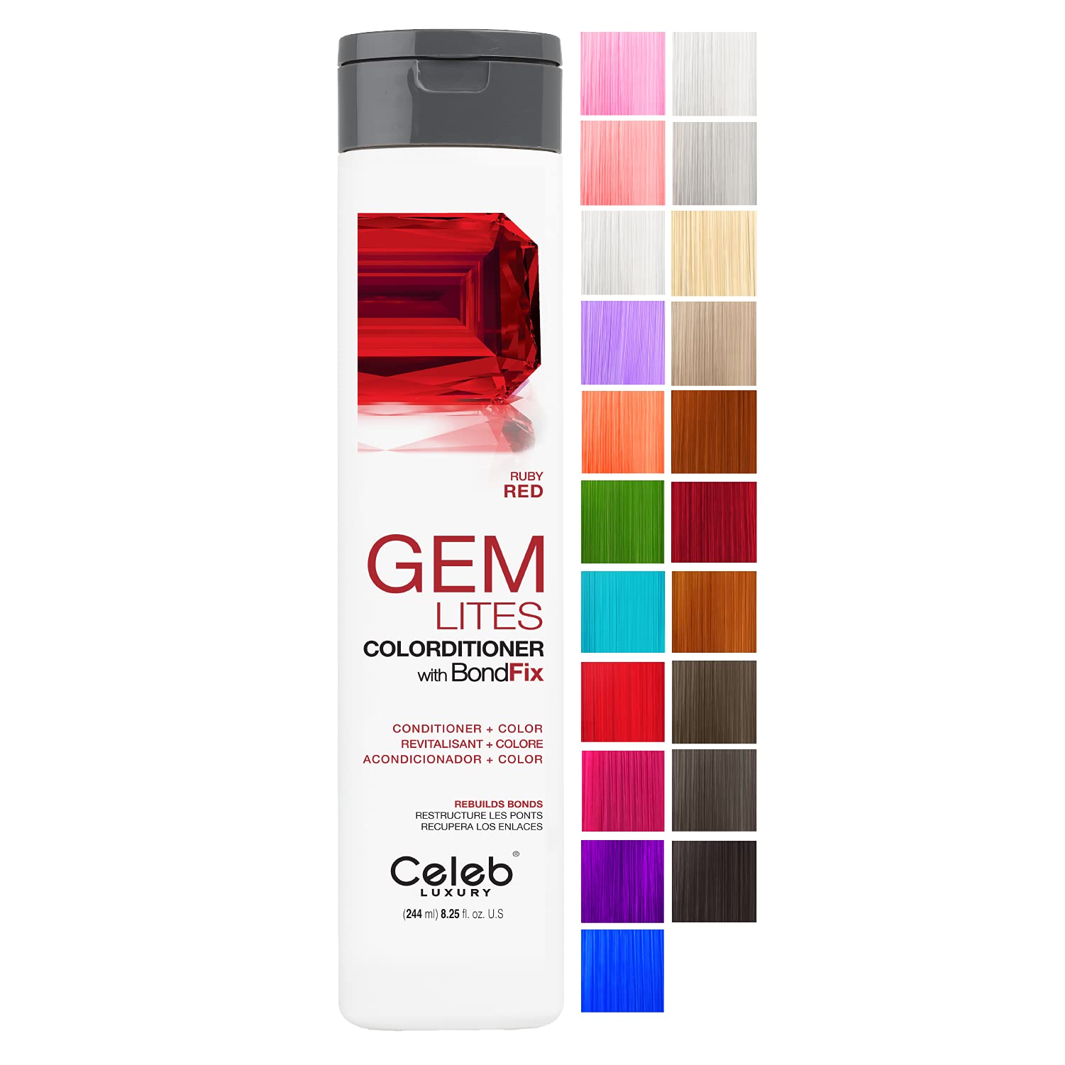 Mua Gem Lites Ruby Red Colorditioner, Color Depositing Conditioner with ...