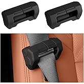 Amazon.com: DXNQ 2PCS Car Seat Belt Buckle Covers, Anti-Scratch Silicone Auto Seat Belt Clips ...