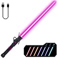 Amazon.com: Gianby Light Saber for Kids,LED Dual Light Swords Set with ...