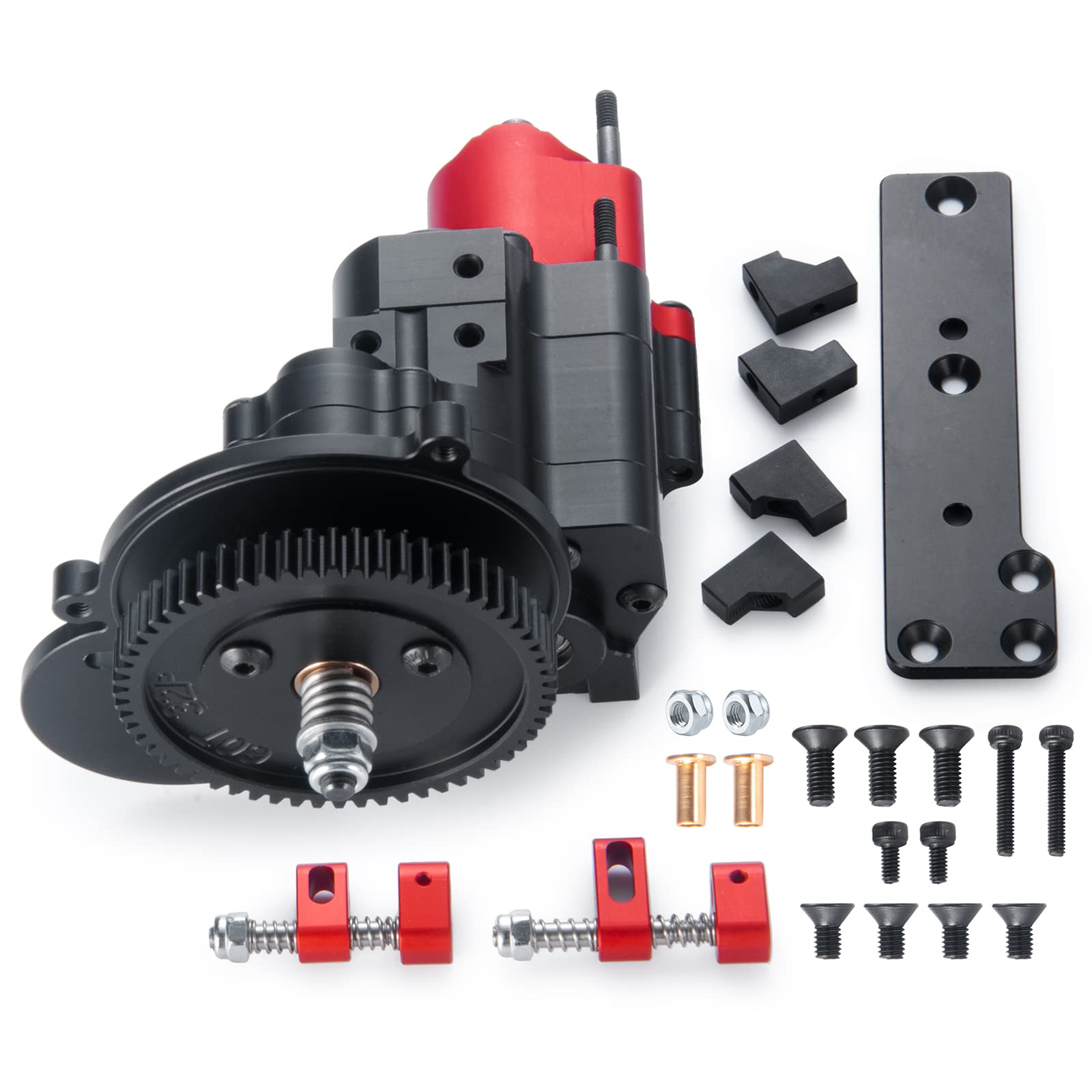 2-Speed Aluminum Transmission Case Gearbox with Dig Unit for Axial ...