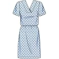 Amazon.com: Simplicity Misses' V-Neck Shift Dress Kit, Code 9261 Sewing ...