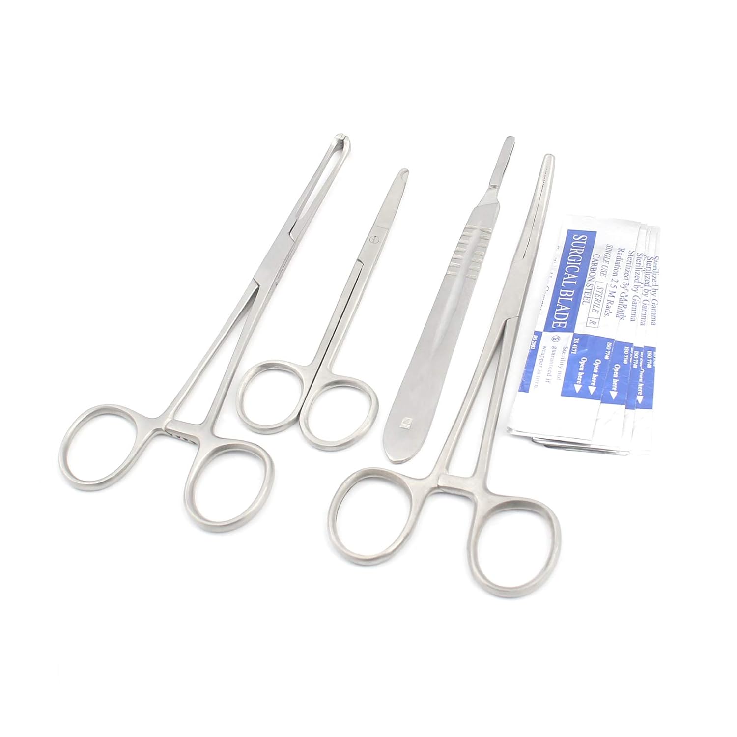 Amazon.com: WDL 4 PCS Premium Grade CARMALT Forceps Curved 6.25 ...
