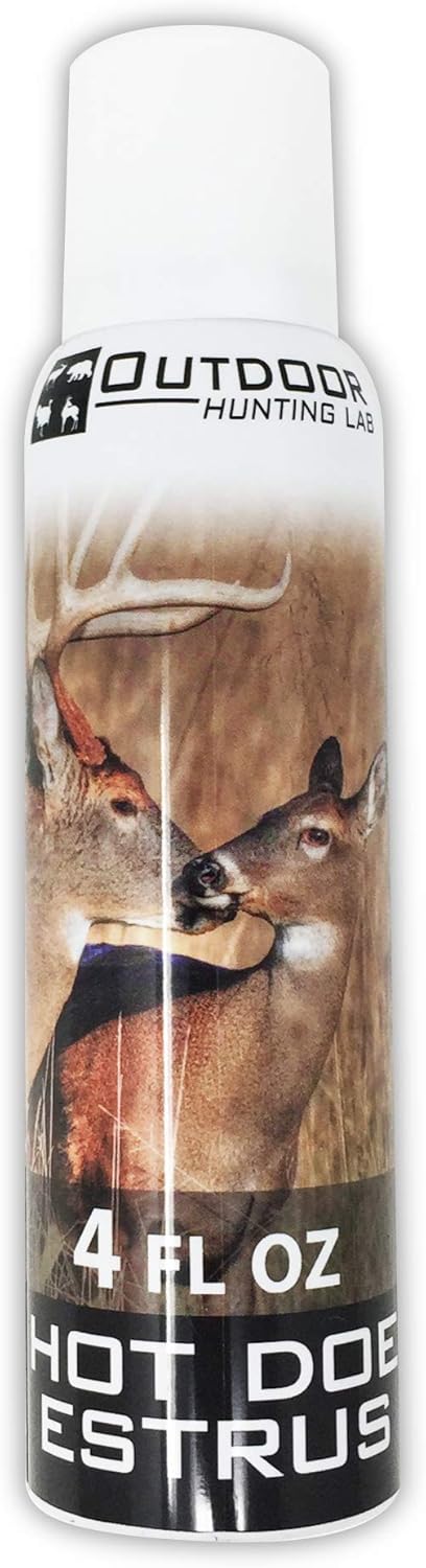 Amazon.com : Hot Doe Estrus Deer Urine – 4 oz Aerosol Spray Can ...