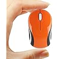 Amazon.com: elec Space Mini Small Wireless Mouse for Travel Optical ...