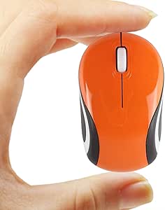 Amazon.com: Mini Small Wireless Mouse for Travel Optical Portable Mini ...