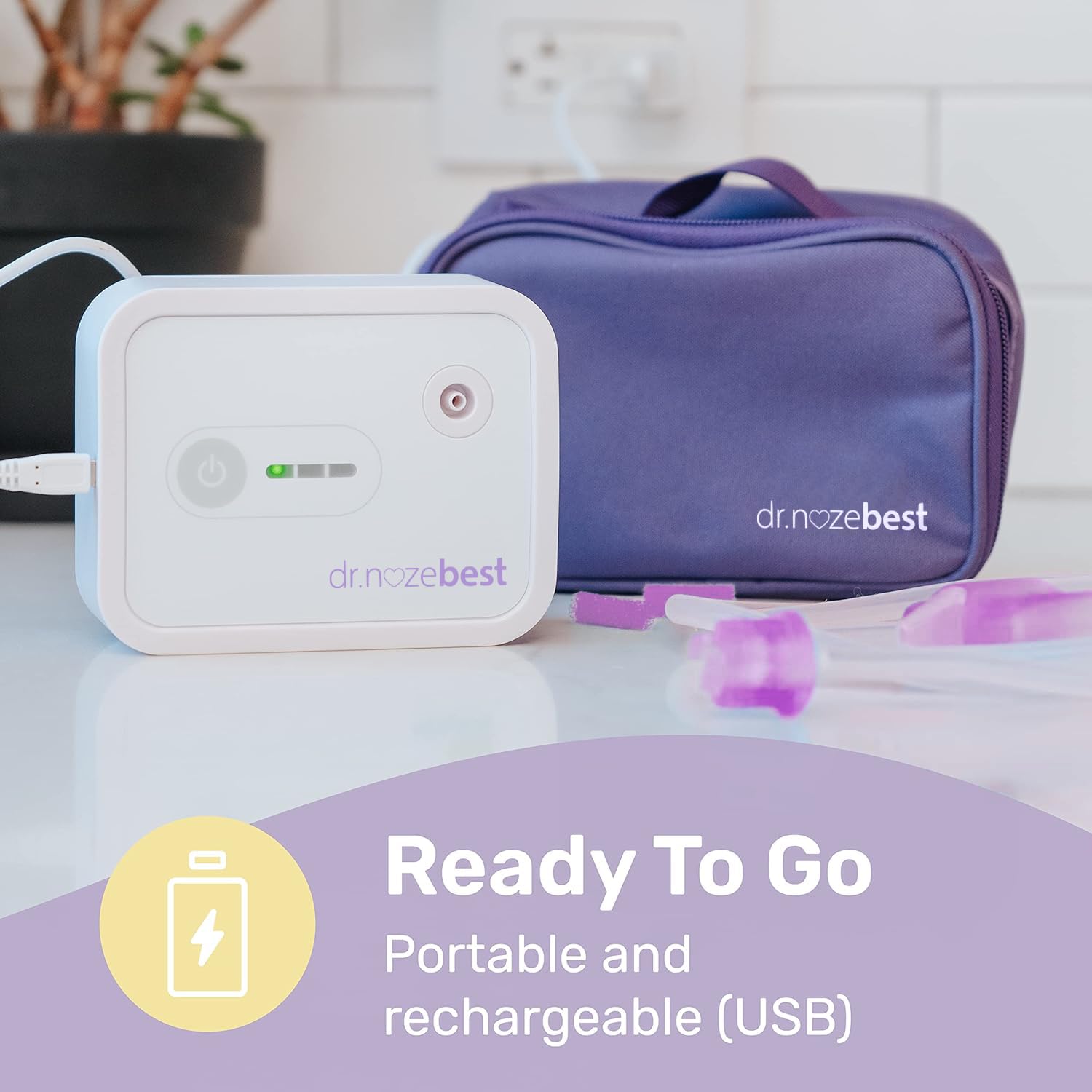 Mua NozeBot | Electric Baby Nasal Aspirator | Hospital Grade Suction ...