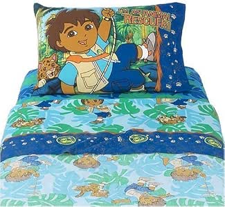 Amazon.com: Go Diego Go Full Sheet Set: Home & Kitchen