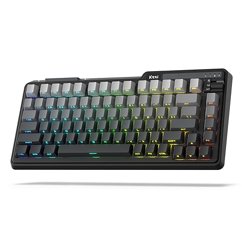 K75 Lite Wireless Mechanical Keyboard, 75% Gasket Mount RGB Gaming ...