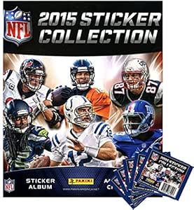 Amazon.com: NFL 2015 NFL Sticker Collection Sticker Album [with 10 ...