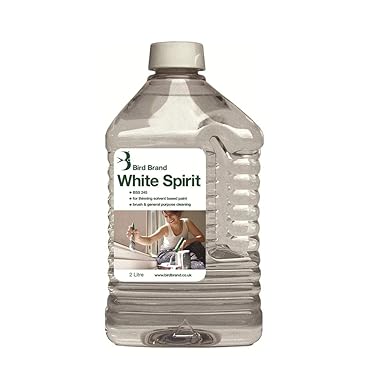 2 X 2 Litre White Spirit Stain Remover & Cleaning Agent Thinner ...