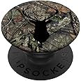 Amazon.com: Brown Camouflage Black Deer Buck Hunting PopSockets PopGrip ...