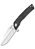 Ontario Knife Company, Carter, Trinity Flipper Knife 3" Satin Plain ...