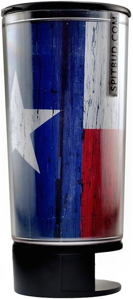 Amazon.com: Texas Flag Spit Bud Portable Spittoon with Can Opener: The ...