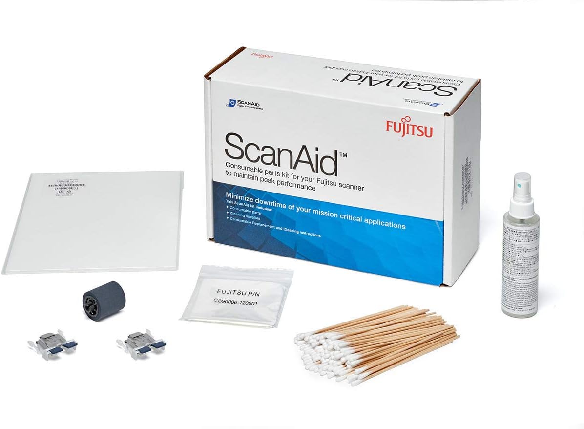 Fujitsu ScanAid - Scanner consumable kit - for ScanSnap S1500, S1500 ...