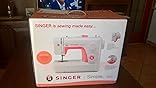 Singer SVP 3210 Macchina da Cucire, Plastica, Bianco, 30 x 40 x 17 cm ...