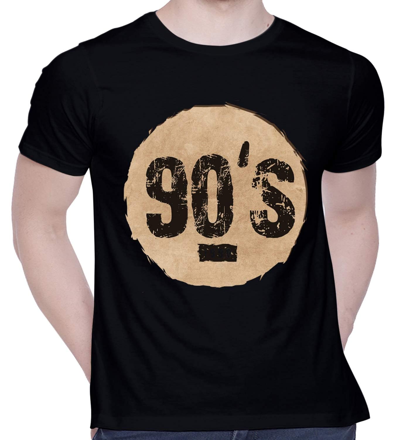 CreativiT Graphic Printed T-Shirt for Unisex 90's-1990 for White Tshirt ...