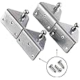 Amazon.com: Gas Spring Lift Support Mounting Brackets 10mm Ball Stud ...
