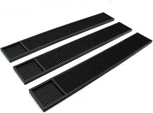 Amazon.com | BARsics Rubber Bar Service Mat for Counter Top 24" x 3.5 ...