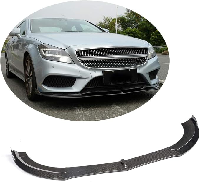 Amazon.com: MCARCAR KIT Front Bumper Lip fits Mercedes Benz CLS W2018 CLS350 CLS400 CLS500 ...