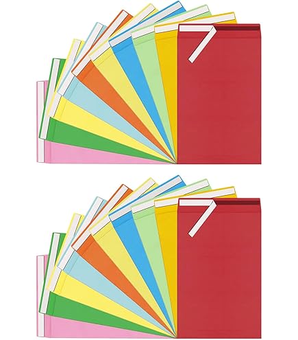 Large Colored Envelopes