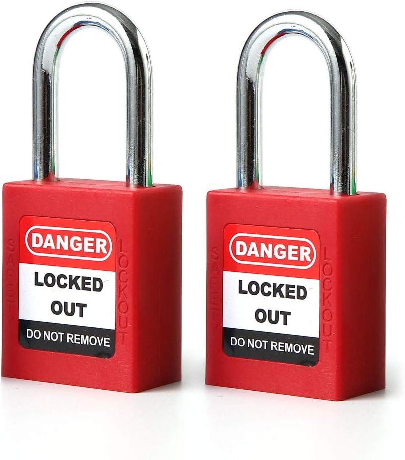 POFET Lockout Tagout Kit for Common Breakers and Valves,Including 2 ...