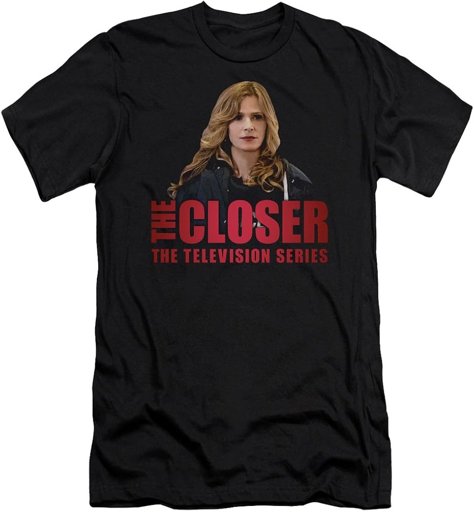 Amazon.com: The Closer Logo Slim Fit Unisex Adult T Shirt for Men and ...