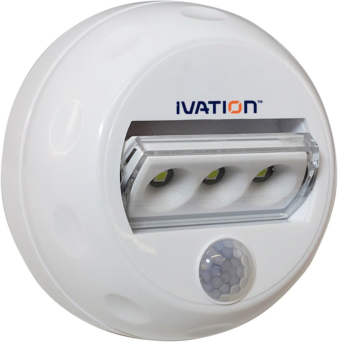 Luz de noche direccional de 3 LED con detección de movimiento ...