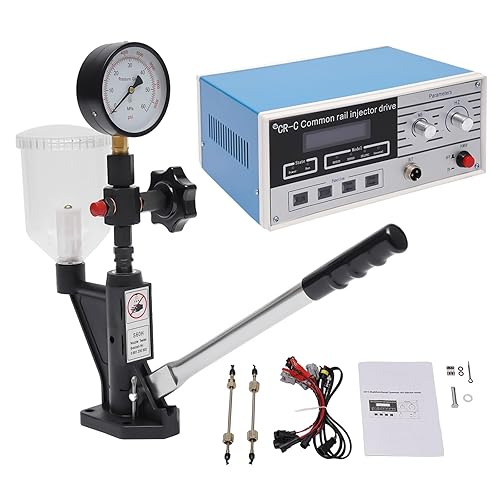 CR-C Common Rail Injector Tester Kit, 600 Bar 8000PSI Multifunction ...