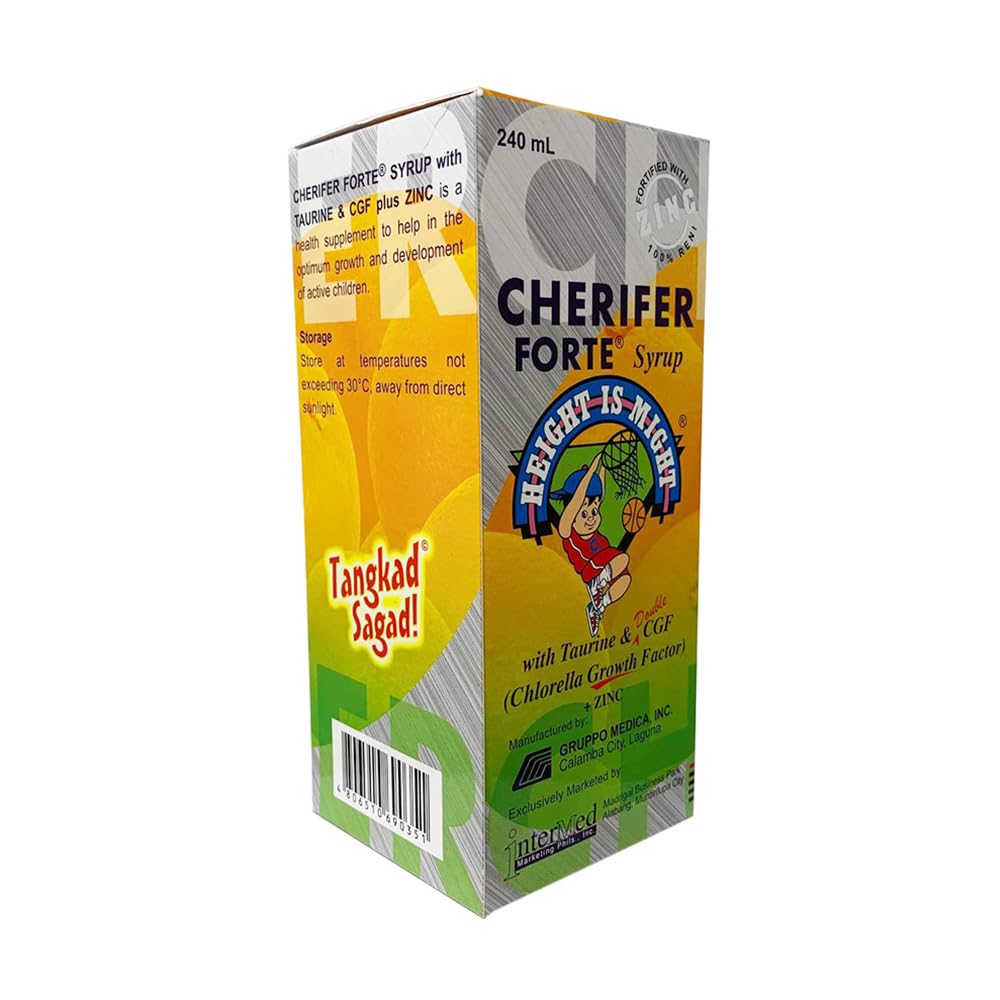 Mua Cherifer Forte Syrup Fortified with Zinc with Taurine and Double ...