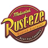 Amazon.com: Rust-Eze Car Bumper Sticker 5" x 5": Automotive