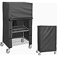 Amazon.com: ZYSUOR Wire Shelving Cover Storage Shelf Cover Wire Rack ...